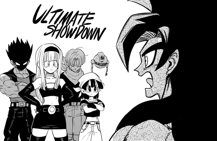 Son Goku Vegeta Trunks Pan Bra And 1 More Dragon Ball And 1 More Drawn By Nanikannkgh