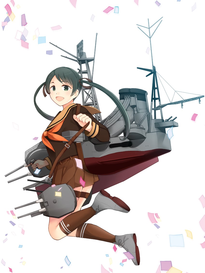 Mikuma And Mikuma Kai Ni Kantai Collection Drawn By Teramoto Kaoru