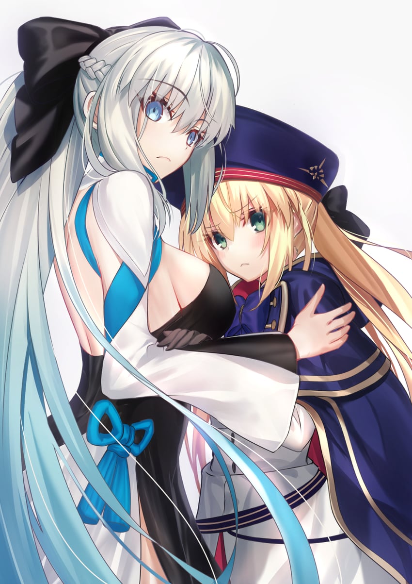 Artoria Pendragon Morgan Le Fay And Artoria Caster Fate And 1 More Drawn By Nekodaruma