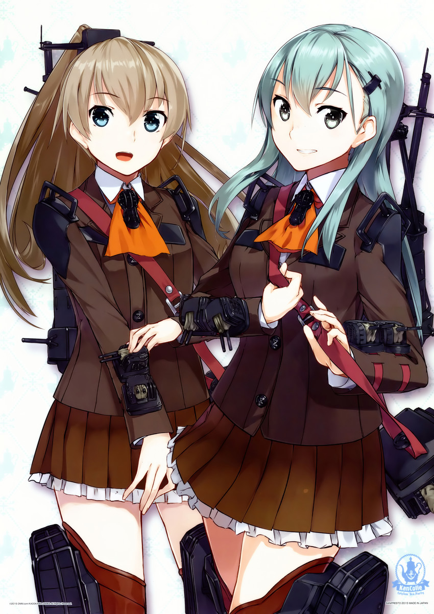 Suzuya And Kumano Kantai Collection Drawn By Konishi Koconatu