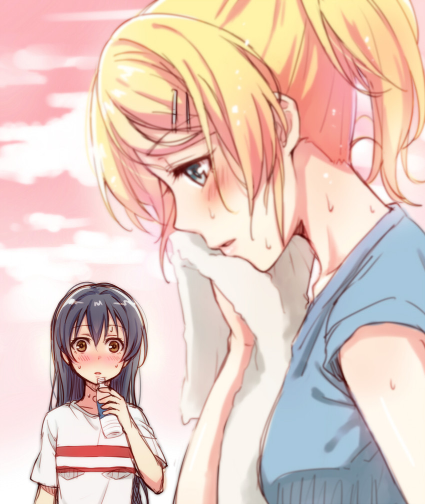 Sonoda Umi And Ayase Eli Love Live And 1 More Drawn By Yukiiti