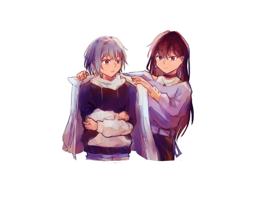Shiina Taki And Takamatsu Tomori Bang Dream And 1 More Drawn By