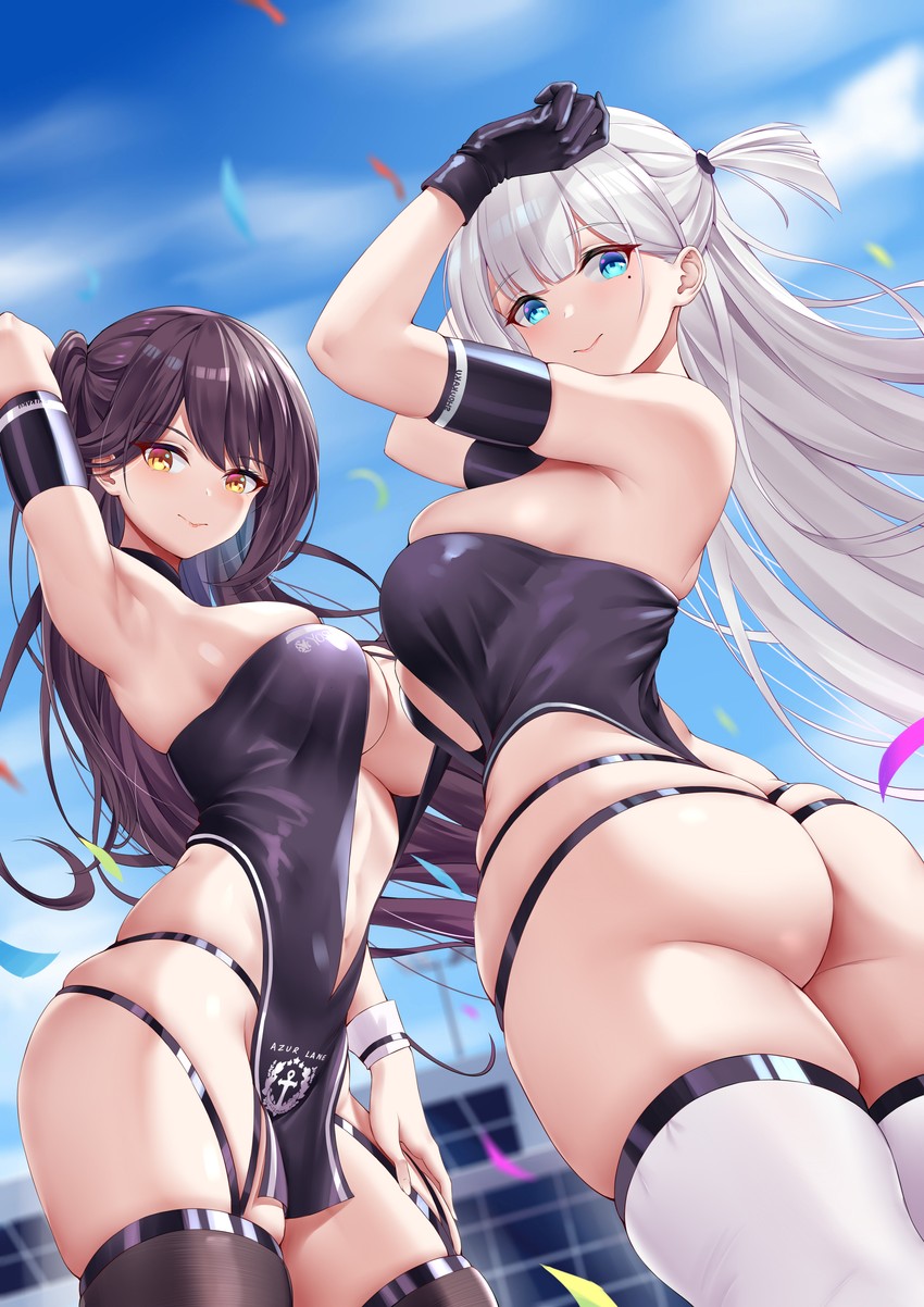 Shoukaku Zuikaku Shoukaku And Zuikaku Azur Lane Drawn By Chitu