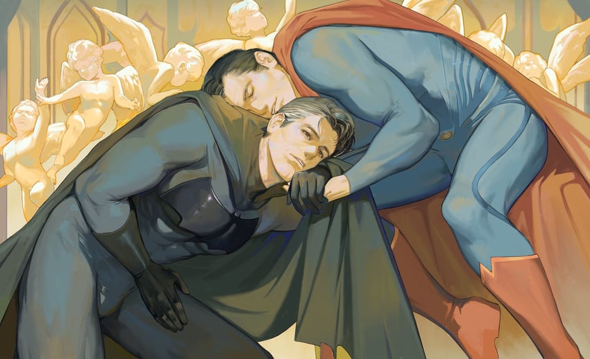 Batman Superman Bruce Wayne And Clark Kent Dc Comics And 1 More