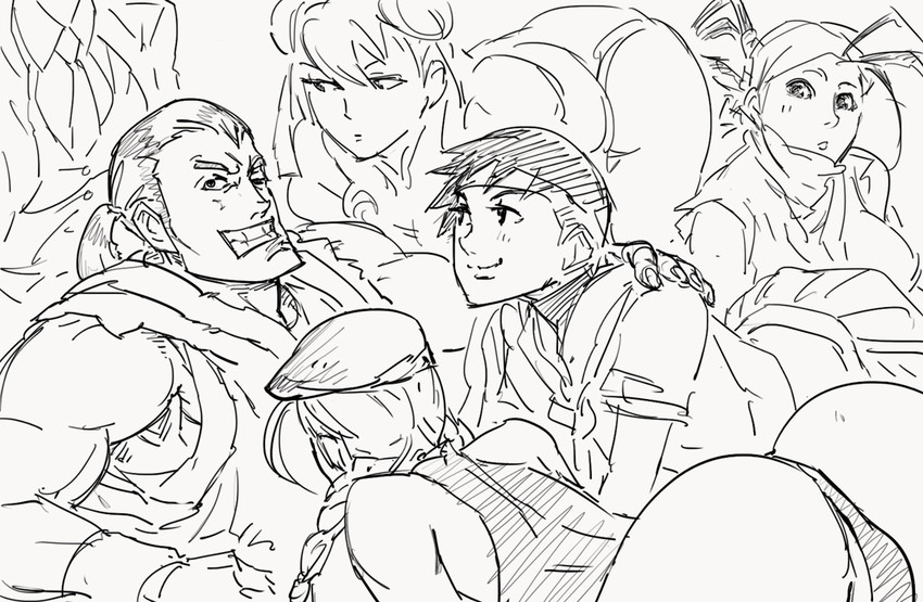 Chun Li Cammy White Kasugano Sakura Ibuki Crimson Viper And 1 More