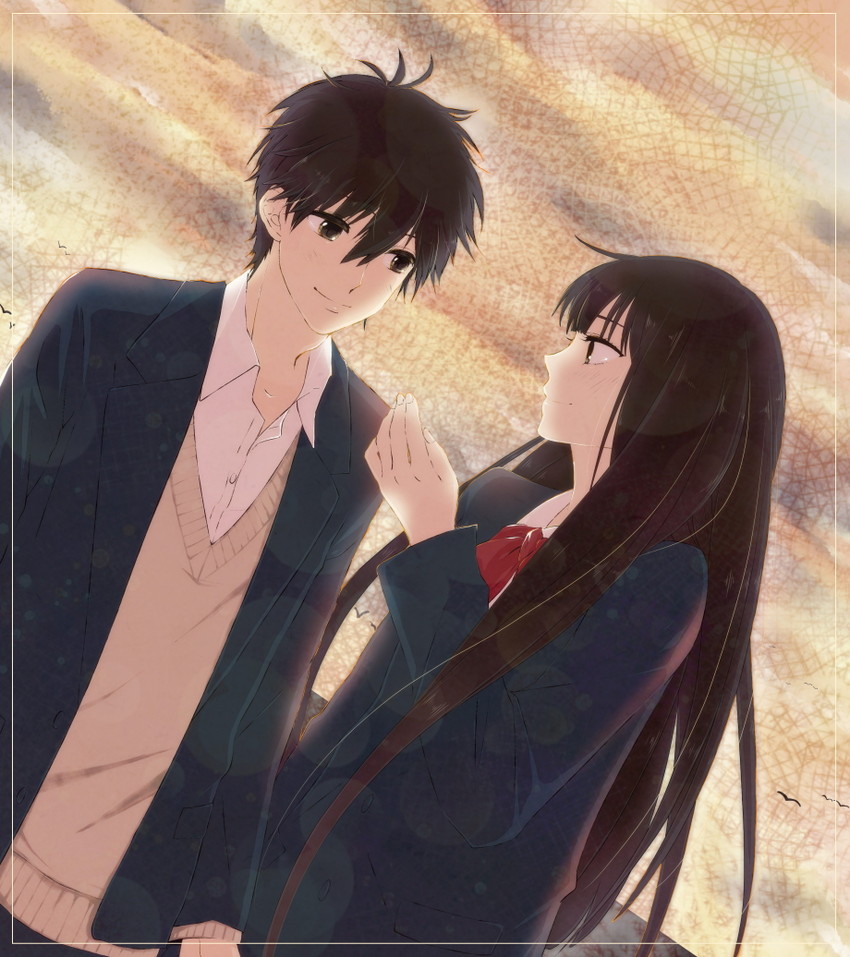 Kuronuma Sawako And Kazehaya Shouta Kimi Ni Todoke Drawn By Tsubo