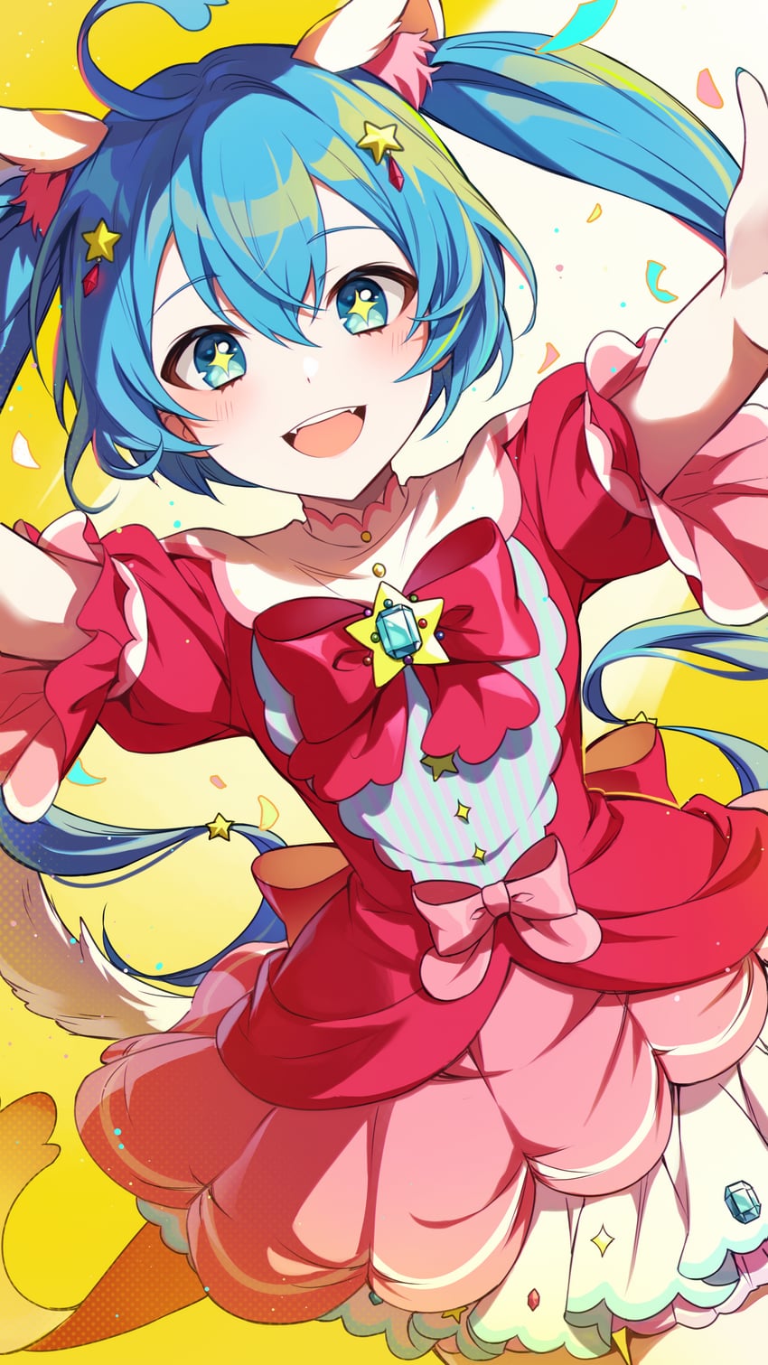 Hatsune Miku And Wonderlands X Showtime Miku Vocaloid And 1 More Drawn By Khengkheng1223