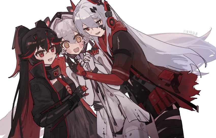 Lucia Alpha Lucia Plume Luna Lucia Crimson Abyss And 1 More Punishing Gray Raven Drawn
