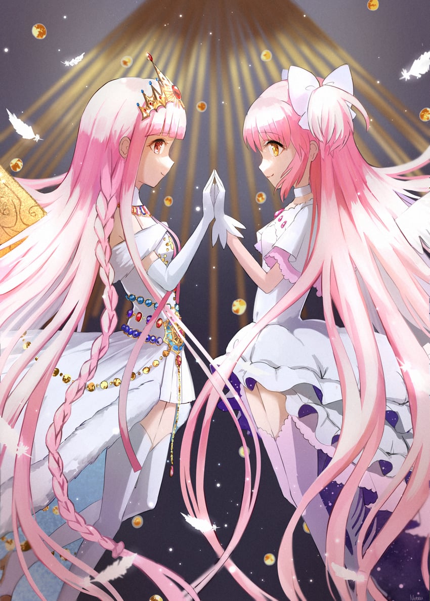 Kaname Madoka Ultimate Madoka Tamaki Iroha And Infinite Iroha Mahou Shoujo Madoka Magica And