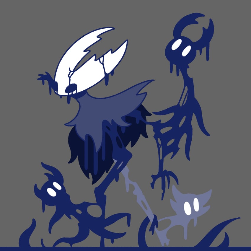 Knight Hollow Knight Broken Vessel And Greenpath Vessel Hollow Knight Drawn By Sakana2 Gou