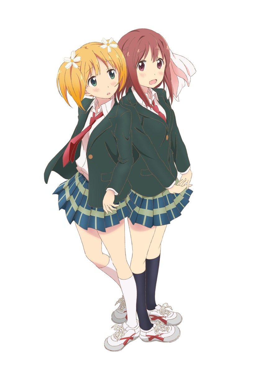 Takayama Haruka And Sonoda Yuu Sakura Trick Drawn By Sakai Kyuuta