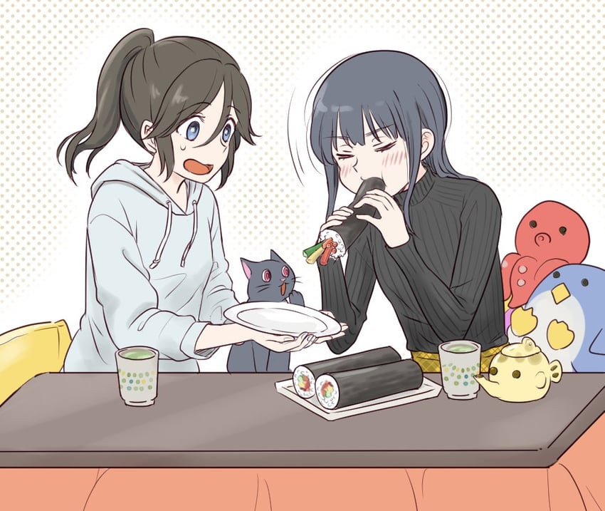 Yoroizuka Mizore And Kasaki Nozomi Hibike Euphonium And 1 More Drawn