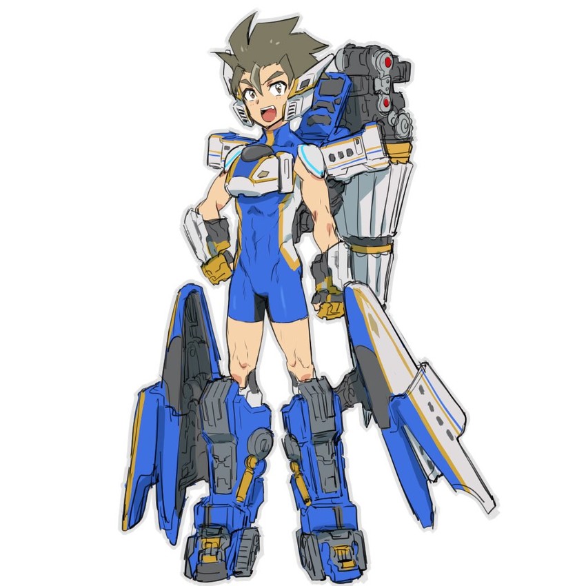 Daimonyama Tsuranuki And E7 Kagayaki Shinkansen Henkei Robo Shinkalion