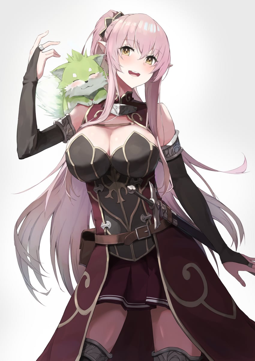Ariane Glenys Maple And Ponta Gaikotsu Kishi Sama Tadaima Isekai E O Dekake Chuu Drawn By Hore