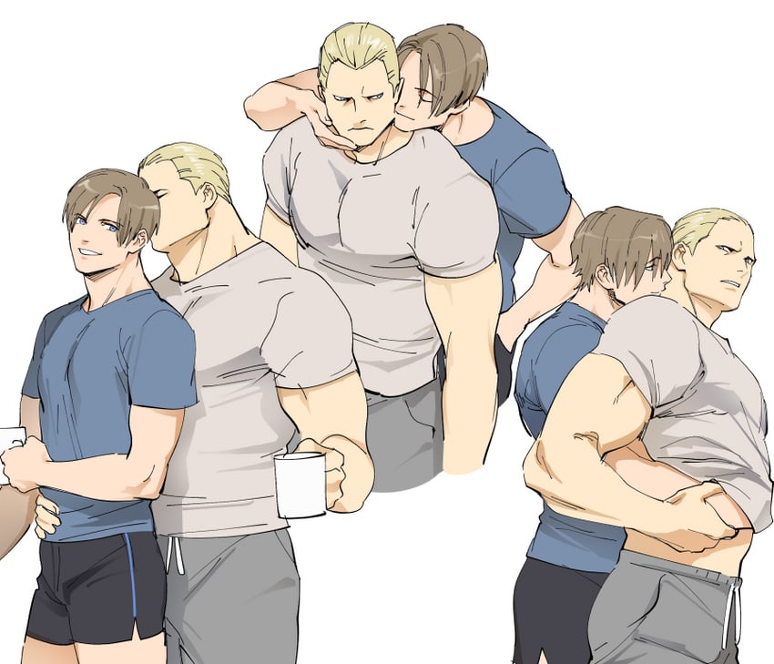 Leon S Kennedy And Jack Krauser Resident Evil And 2 More Drawn By Tatsumipsmhbpiuczn