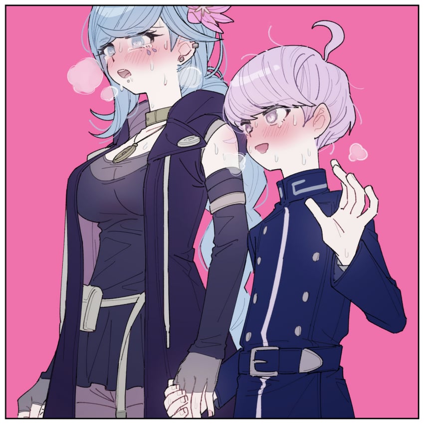 Yuma Kokohead And Fubuki Clockford Master Detective Archives Rain Code Drawn By Cheeseko