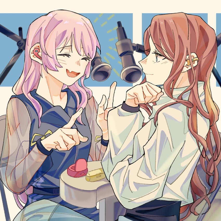 Chihaya Anon And Nagasaki Soyo Bang Dream And 1 More Drawn By