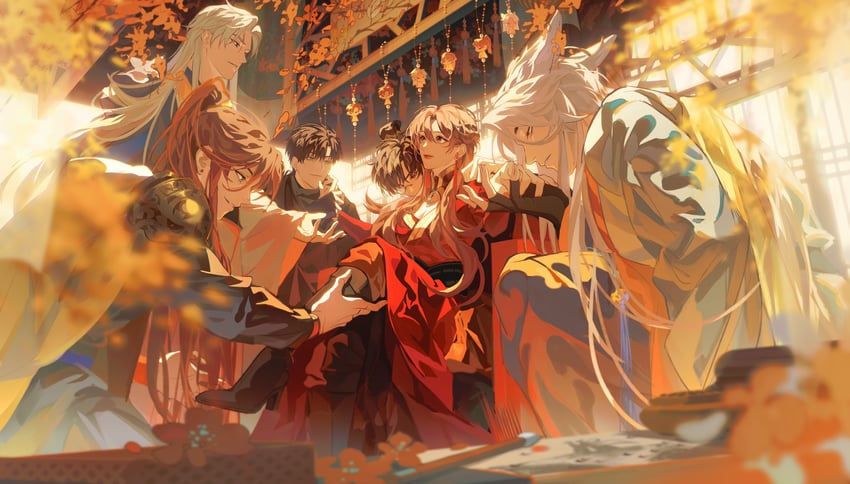 Qi Sili Protagonist Charlie Su Lu Chen Xiao Yi And 1 More Light And Night Love Drawn By