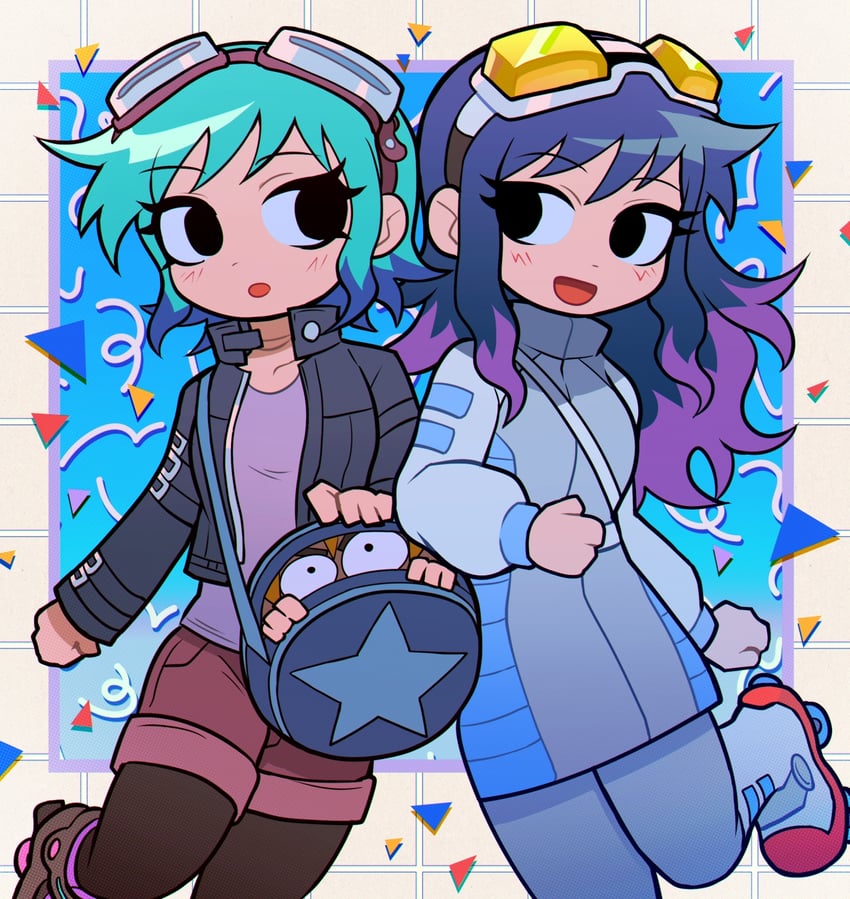Ramona Flowers Scott Pilgrim And Future Ramona Flowers Scott Pilgrim And 1 More Drawn By G