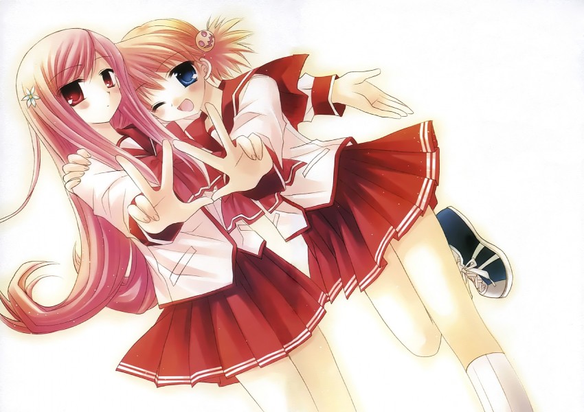 Lucy Maria Misora And Sasamori Karin To Heart And 1 More Drawn By