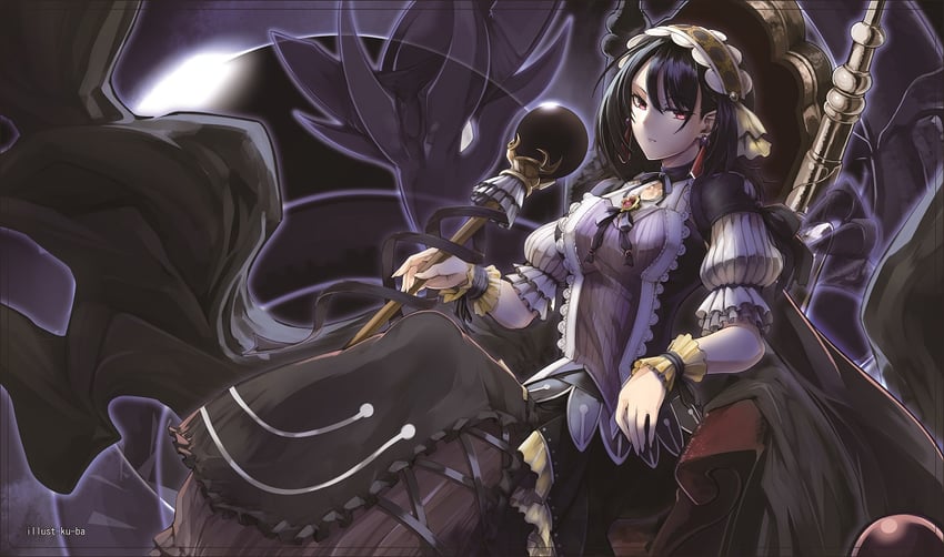 Underworld Goddess Of The Closed World Yu Gi Oh Drawn By Ku Ba